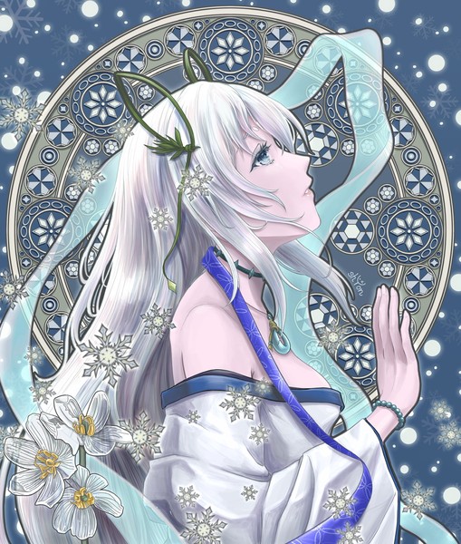 【shrine maiden freeze side.】 #1/2 - shYon（シオン）GalleryのNFT | Adam byGMO