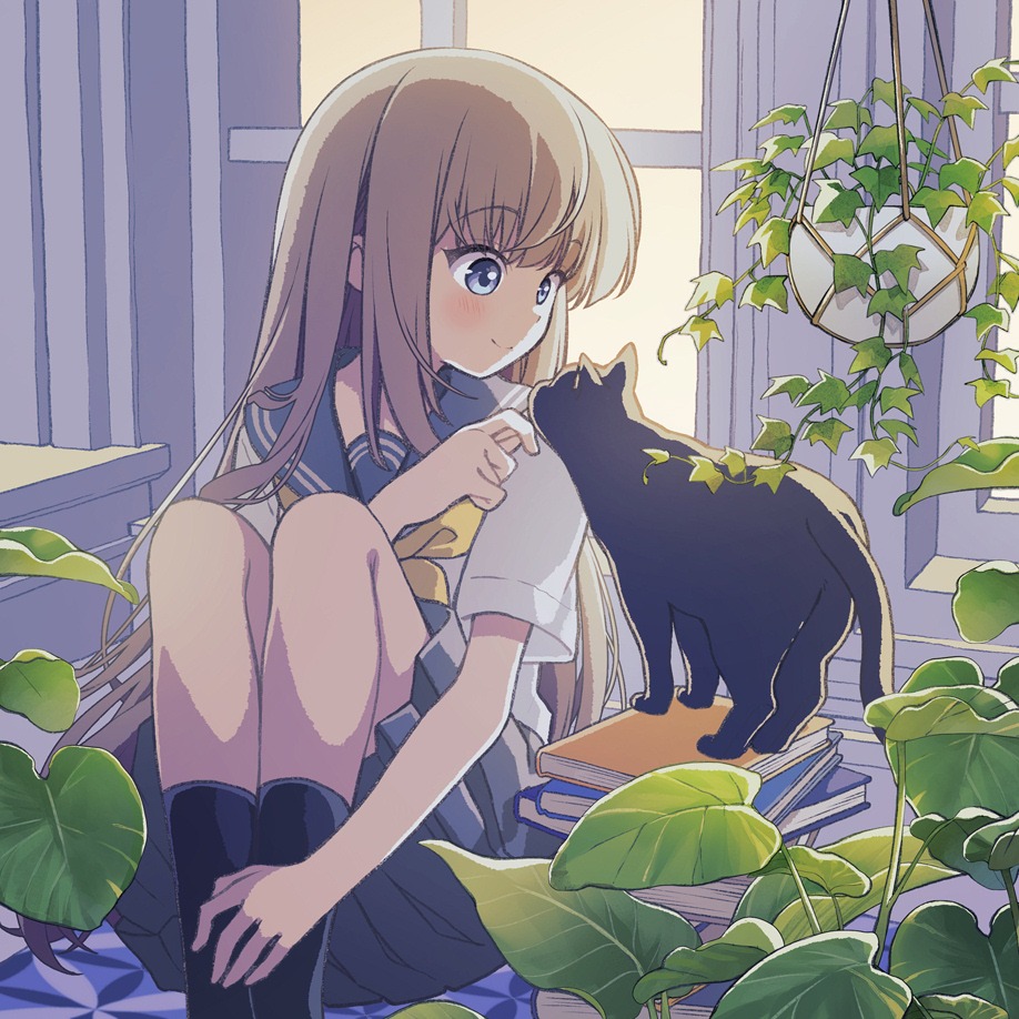 猫と遊ぶ窓辺 - 川野辺 (NFT/Adam byGMO)のNFT | Adam byGMO