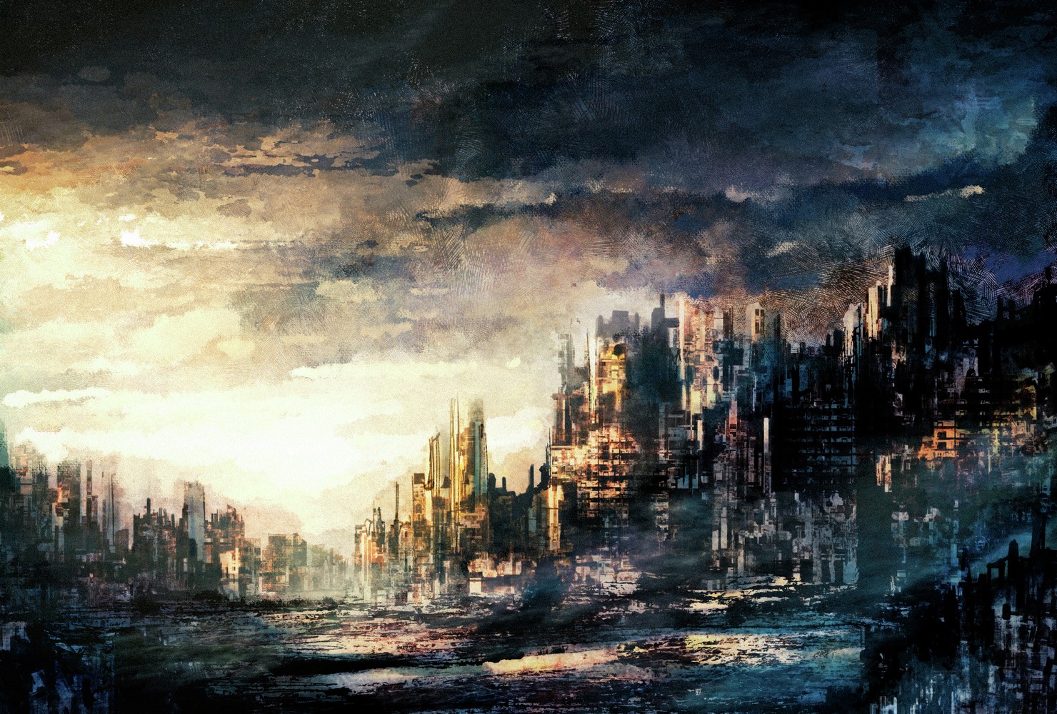 廃都 - atelier_esのNFT | Adam byGMO