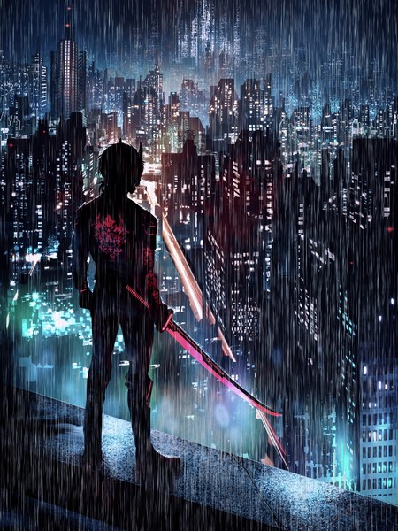 rainy city - atelier_esのNFT | Adam byGMO