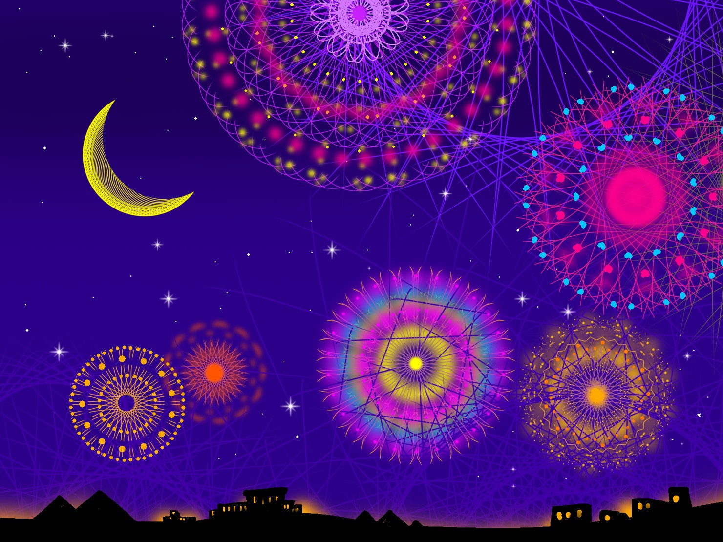 曼荼羅(花火大会) - MikazukiのNFT | Adam byGMO