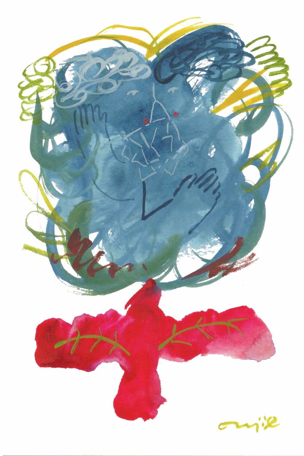 BLUE FLOWER #180/300 - 坂東工のNFT | Adam byGMO