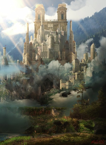 Landscape with two towers - 大沼悠輝のNFT | Adam byGMO