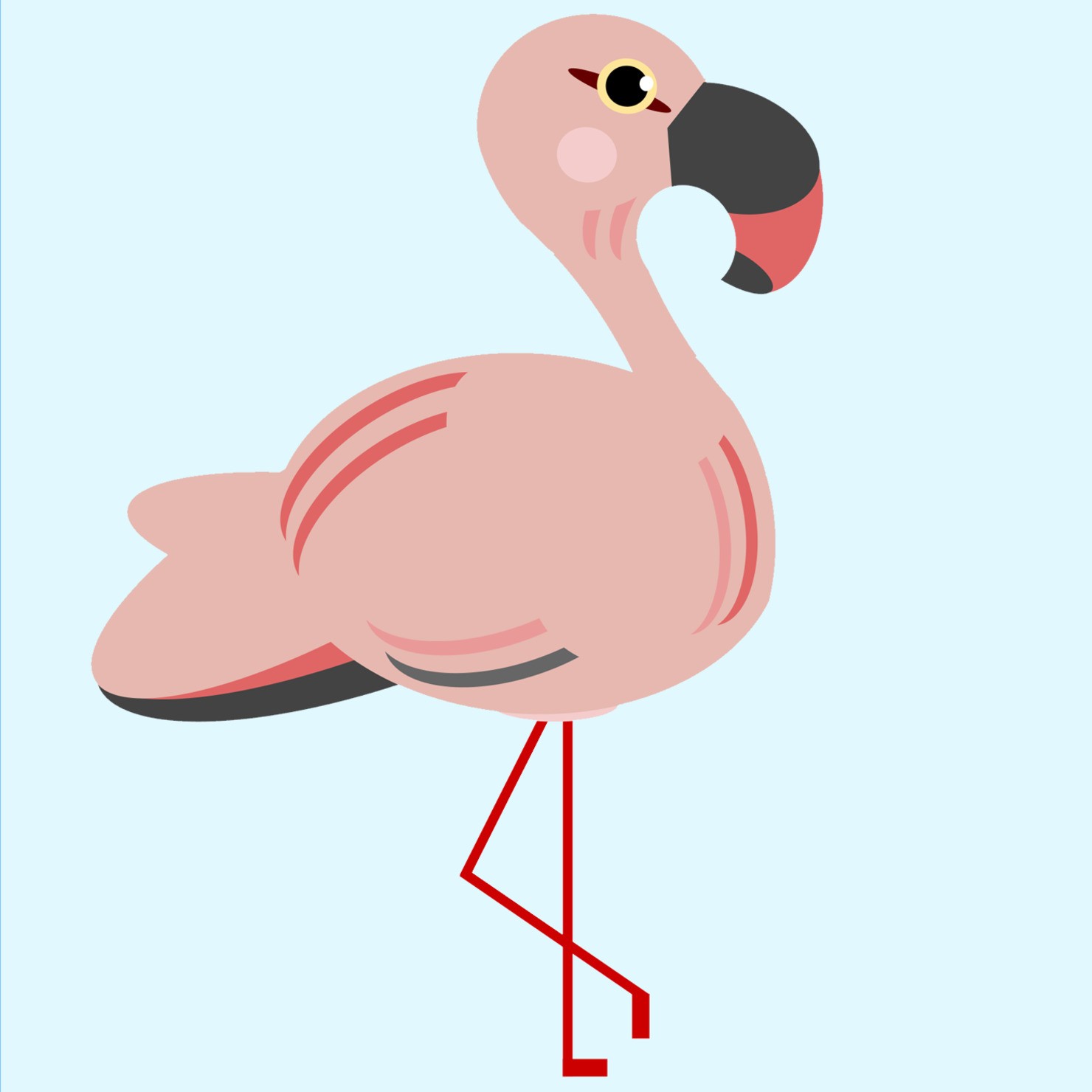 コフラミンゴ 【Lesser Flamingo】 #1/10 - カメラ塾【JimaTube】のNFT | Adam byGMO