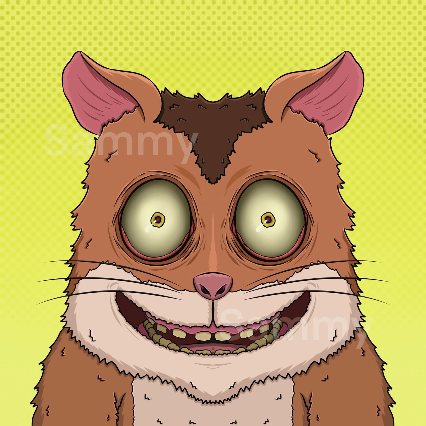 MUKIDASAZOO | Hamster #3/3 - Sammy@オーナー特典ありのNFT | Adam byGMO