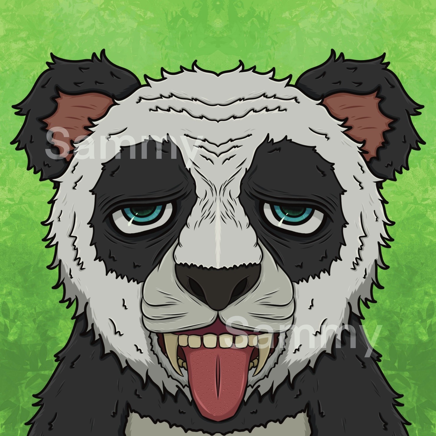 MUKIDASAZOO | Panda #1/3 - Sammy@オーナー特典ありのNFT | Adam byGMO