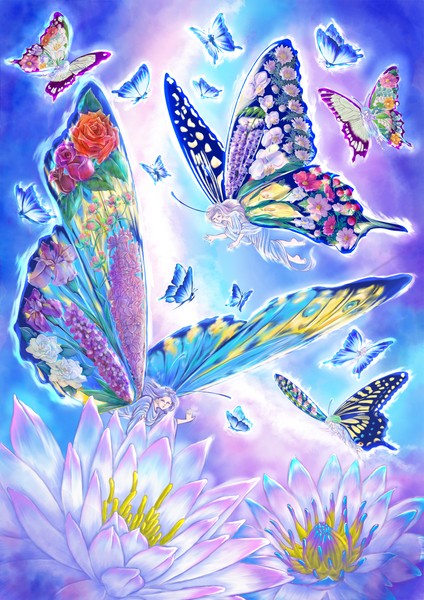 百華を纏う〜蝶〜II - 薫紫亭のNFT | Adam byGMO