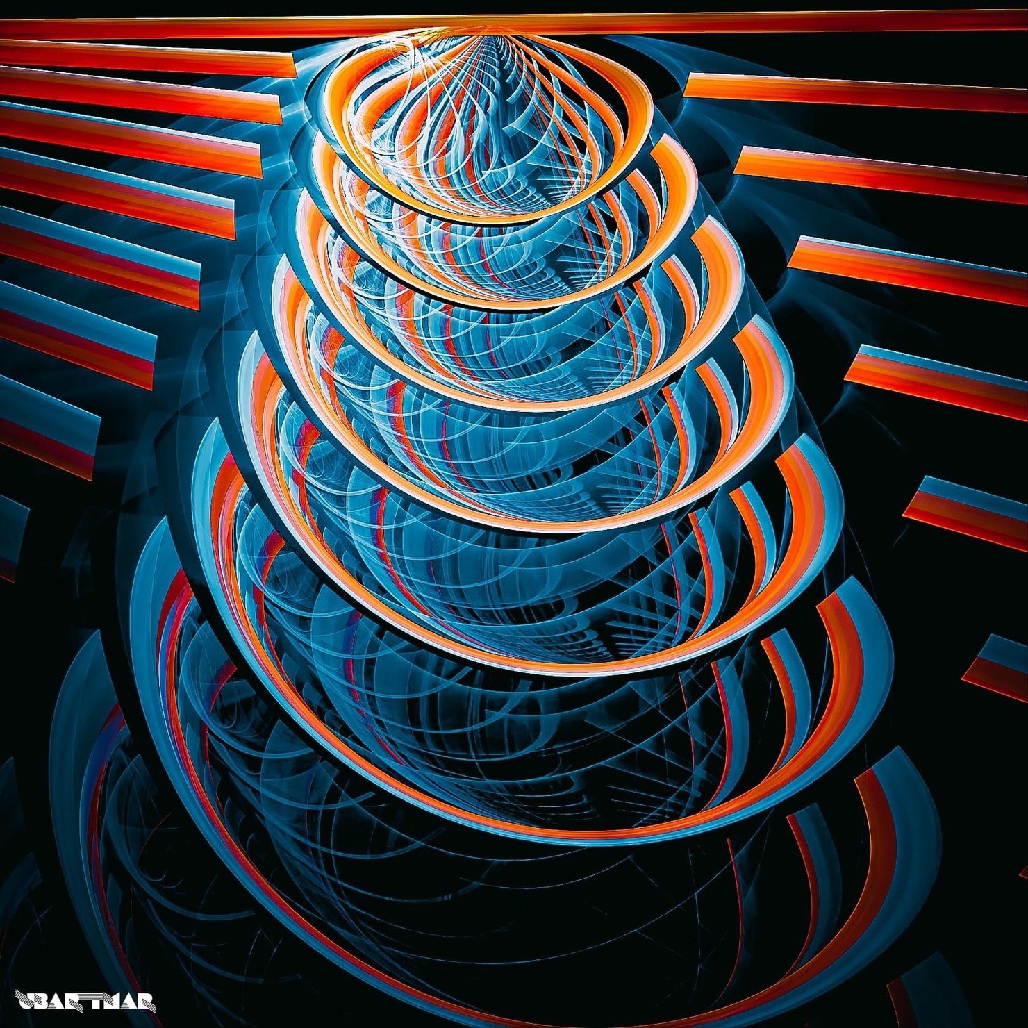 音の可視化 もしくは砕航 - Ubartmar 竹血庵 arts creating のNFT | Adam byGMO