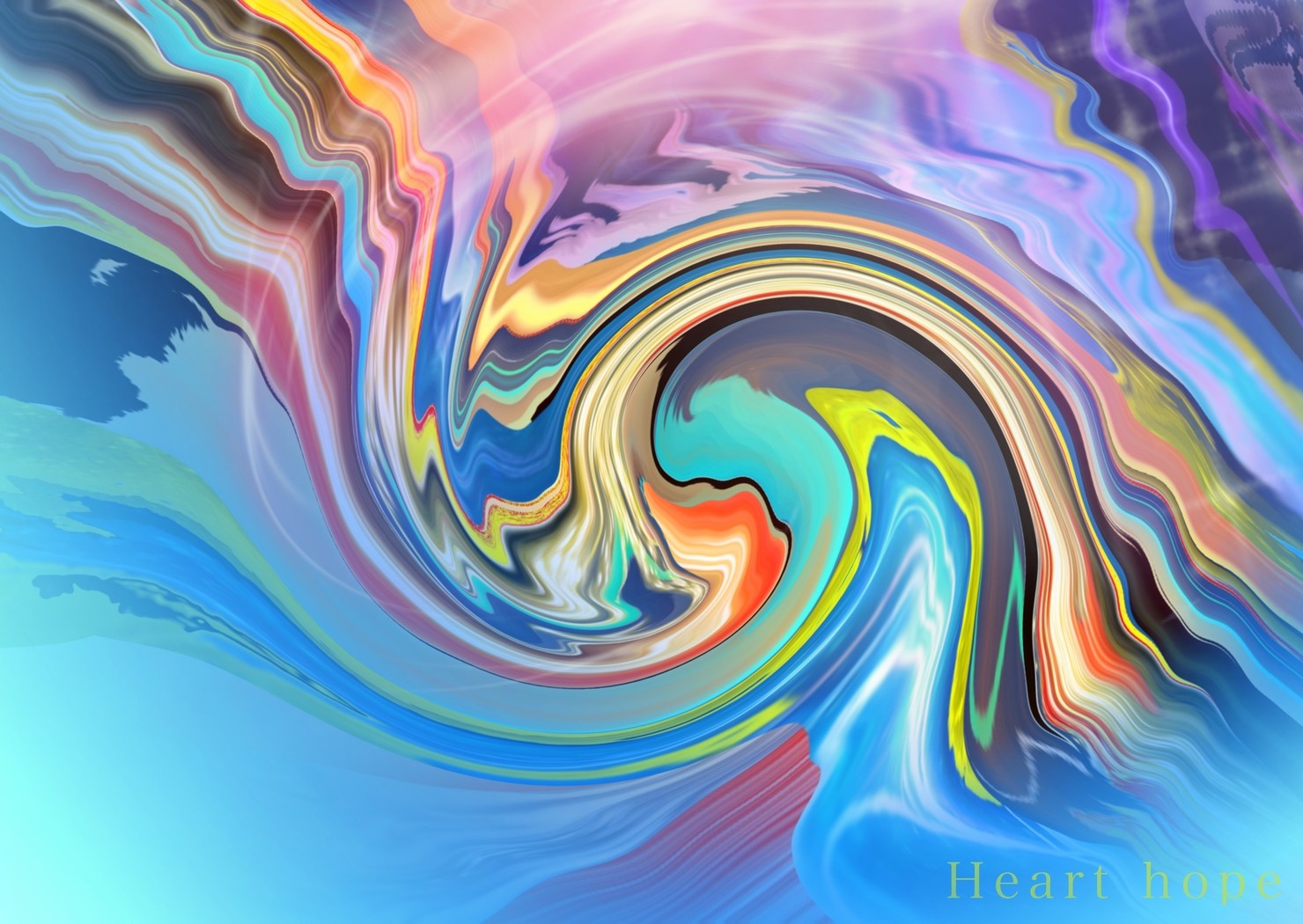 swirl attraction - Heart hopeのNFT | Adam byGMO