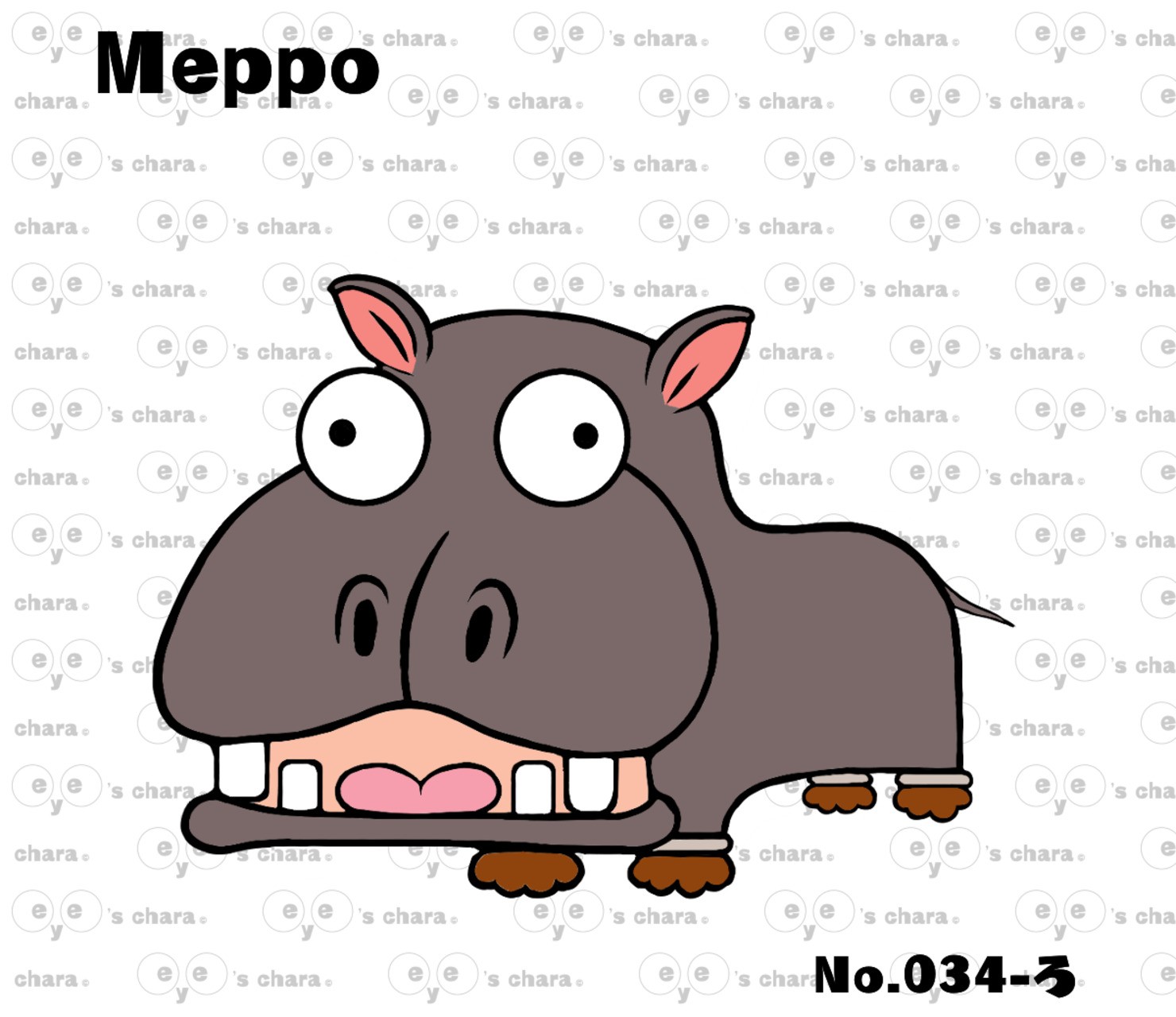 eye's chara No.034 【Meppo】 #88/88 - eye's charaのNFT | Adam byGMO