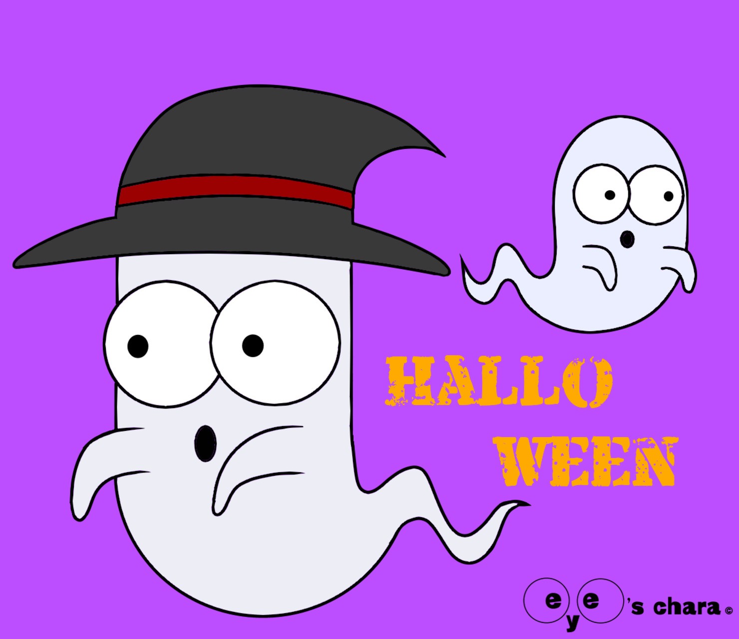 eye's chara Halloween No.2 【Oback】 #58/99 - eye's charaのNFT | Adam byGMO