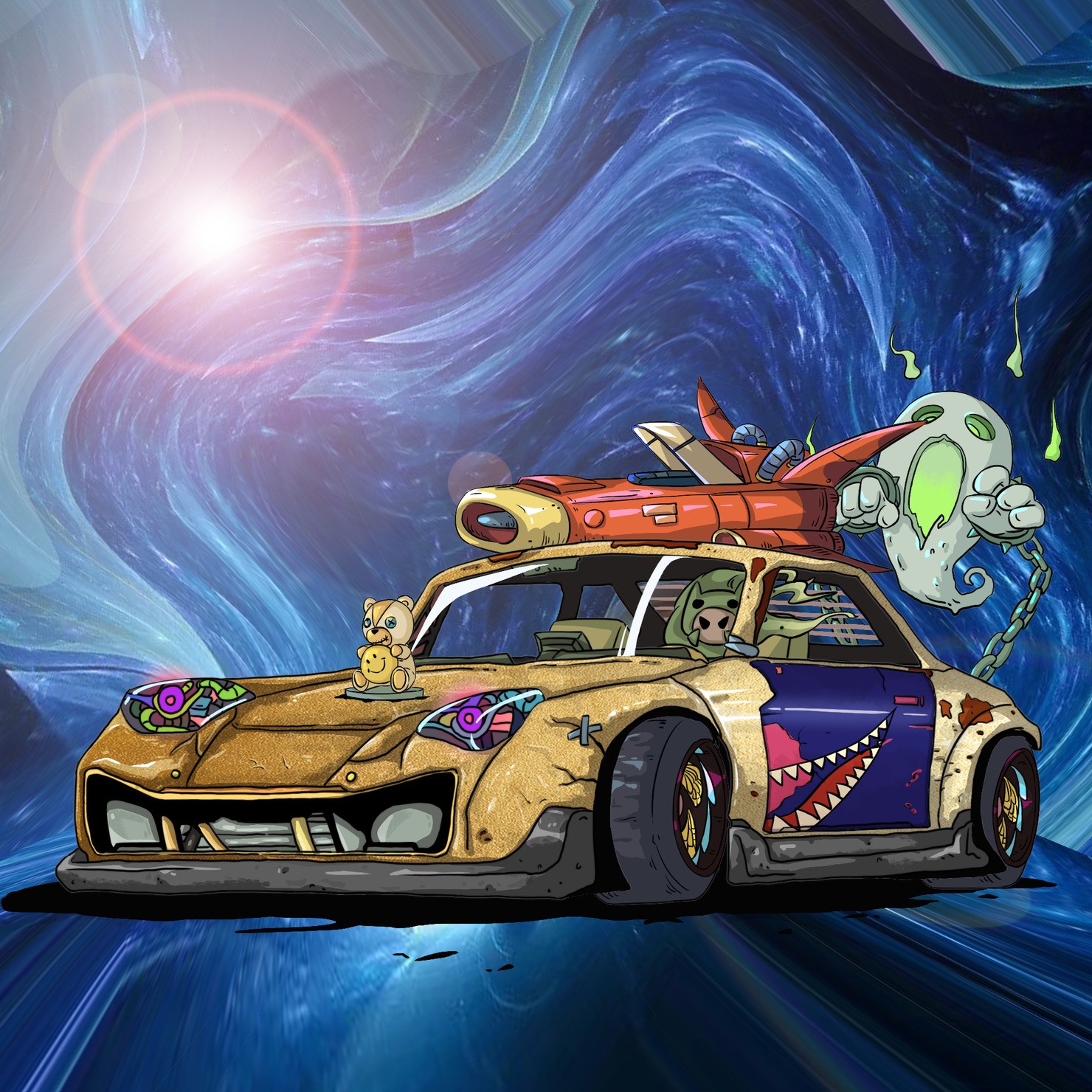 Cyberpunk Racing #6045 - EdgeuniverseのNFT | Adam byGMO