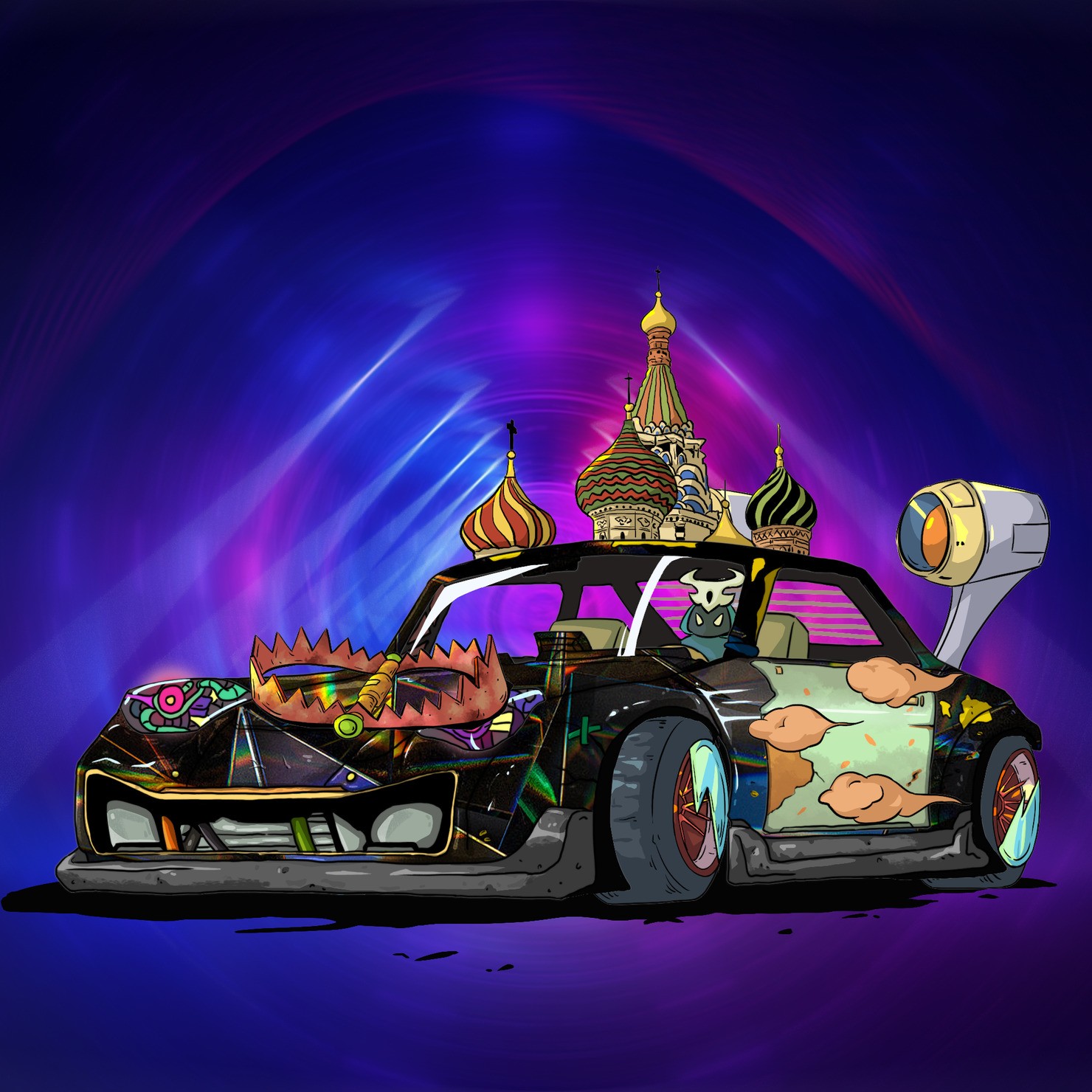 Cyberpunk Racing #6057 - EdgeuniverseのNFT | Adam byGMO