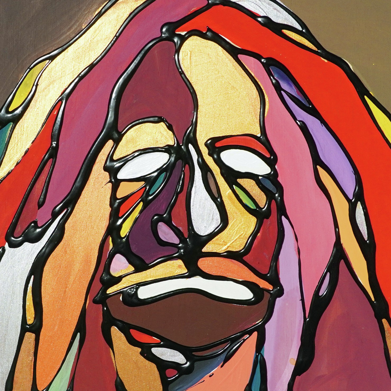 FACE - Red #14/500 - 冨永ボンドのNFT | Adam byGMO