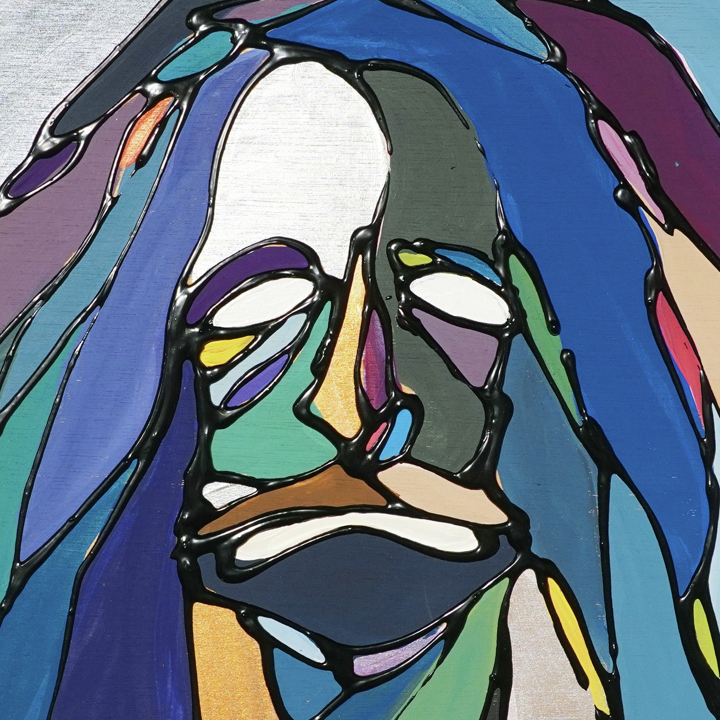 FACE - Blue #276/500 - 冨永ボンドのNFT | Adam byGMO