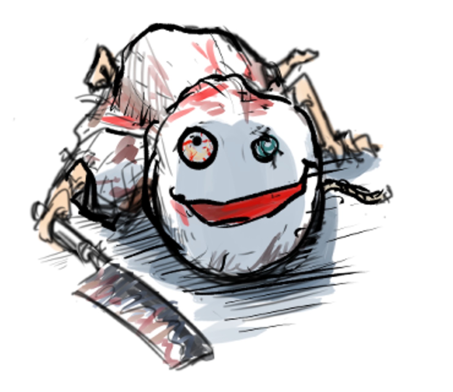 てるてるキラー2（一人百呪シリーズ） - 加藤山羊ストアのNFT | Adam byGMO