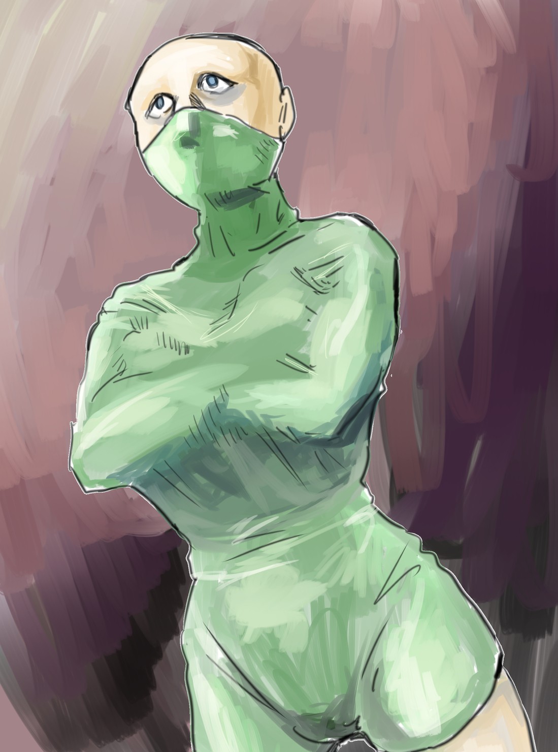 超・立体型マスク（一人百呪シリーズ） - 加藤山羊ストアのNFT | Adam byGMO