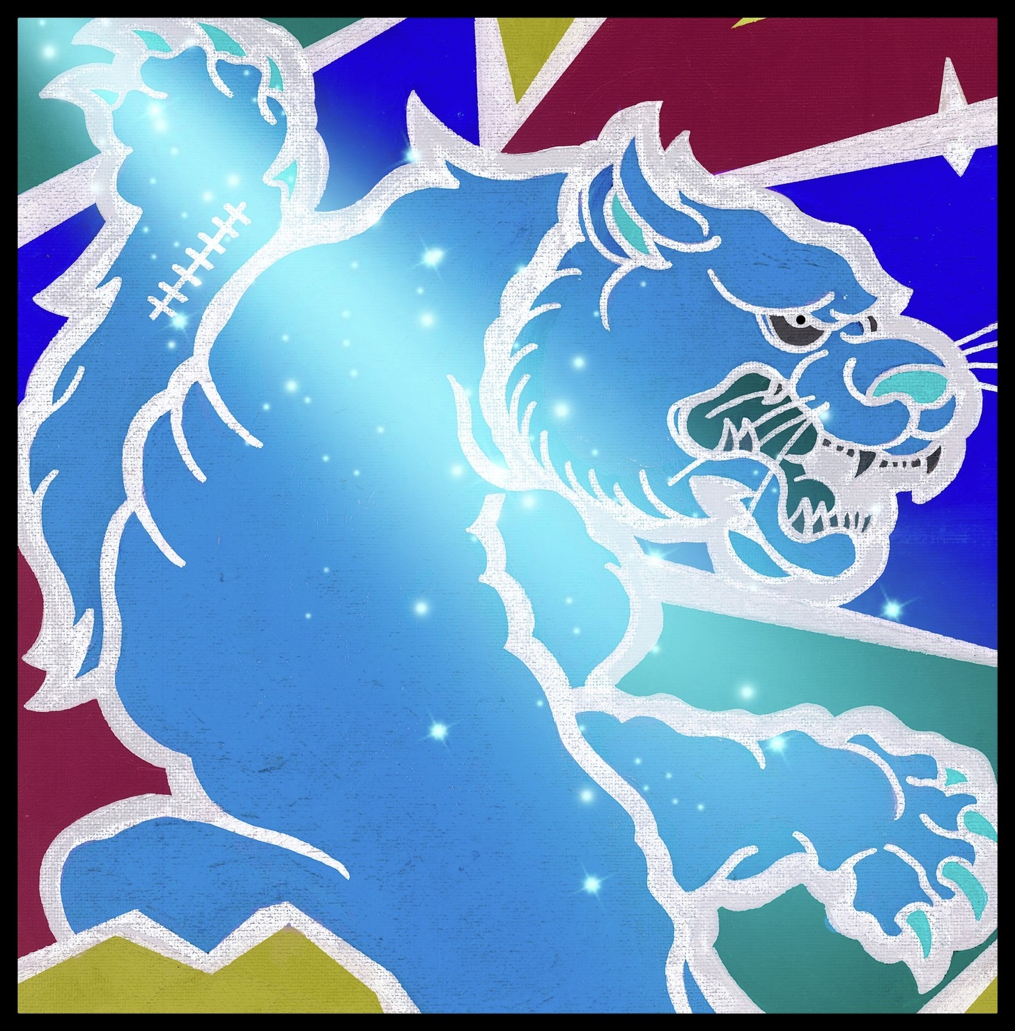 パンサー / blue #8/10 - MUSOU のNFT | Adam byGMO