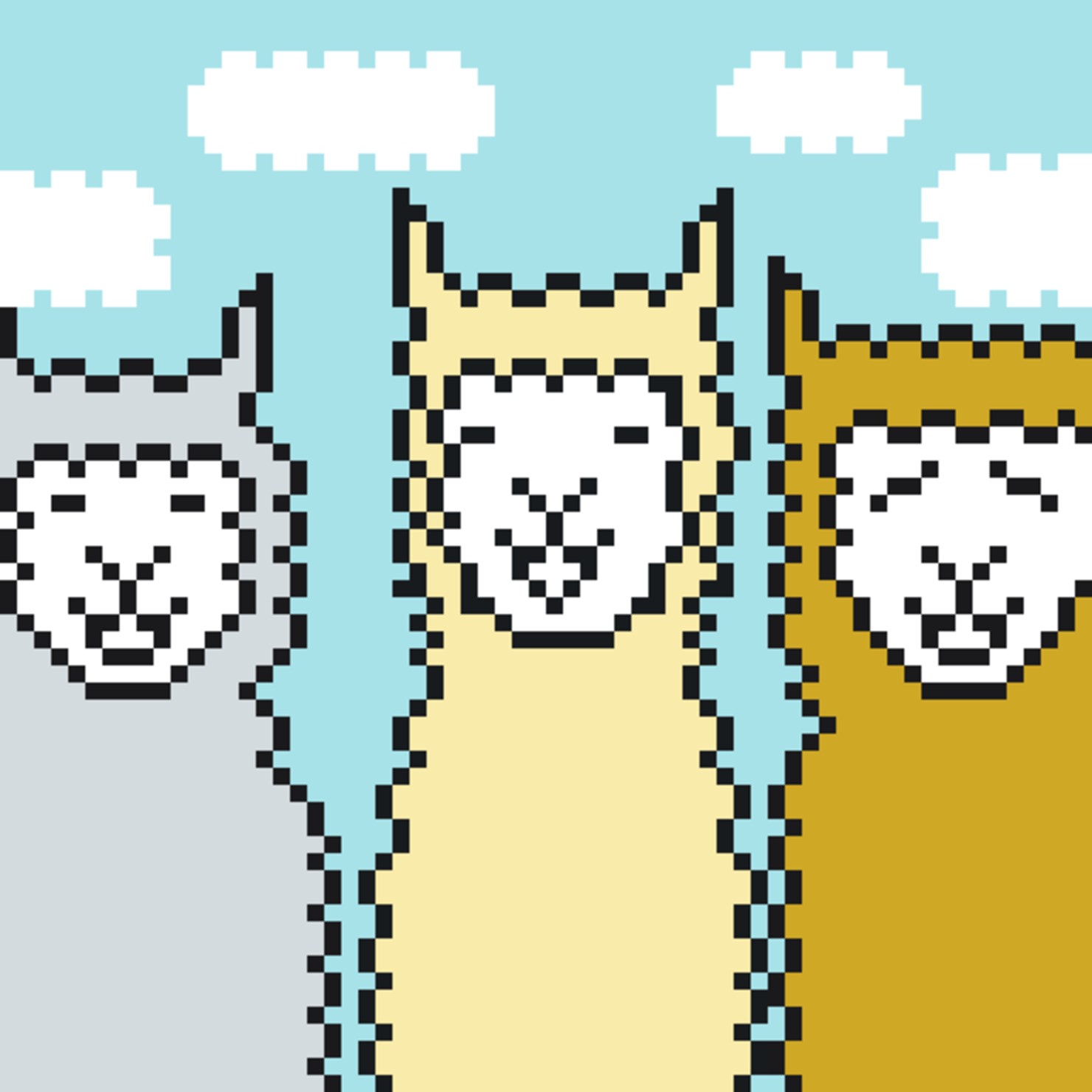 アルパカドット絵 #27/30 - KazukiのNFT | Adam byGMO