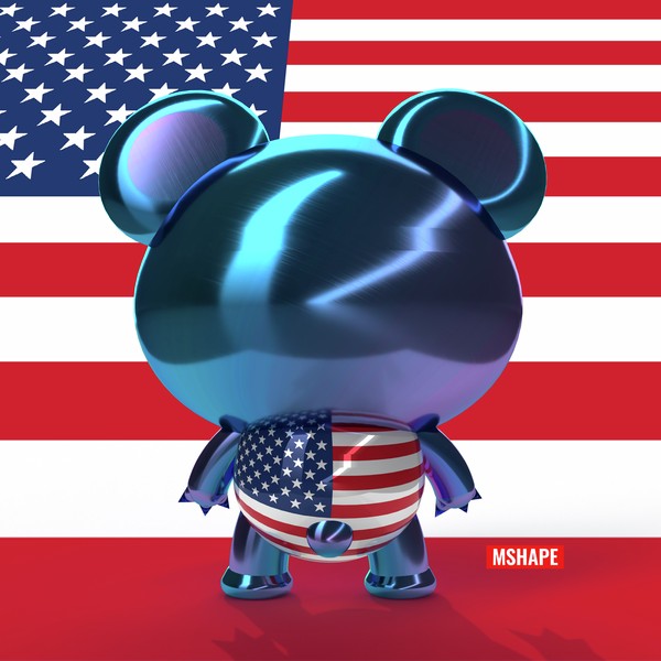 BACKUMA USA metal #6/10 - MshapeのNFT | Adam byGMO