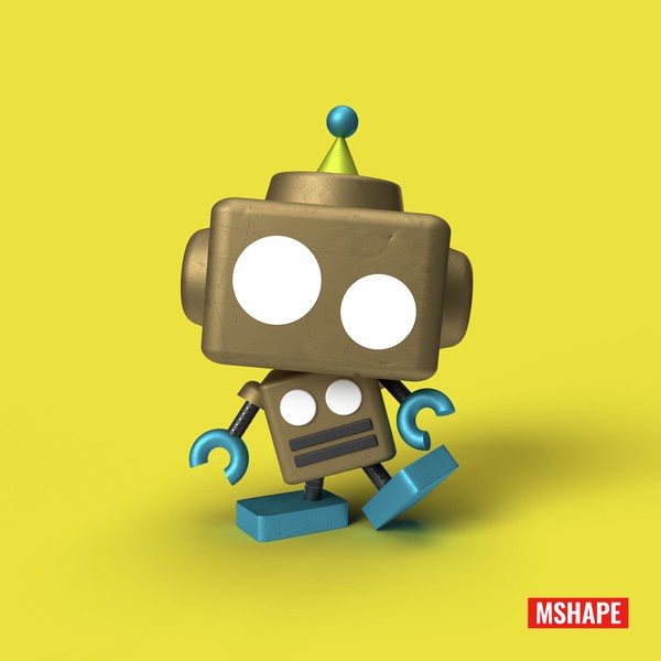 Borot3D_#2 #1/5 - MshapeのNFT | Adam byGMO