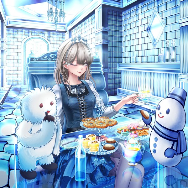 Snow crystal-Tea time - AriseWorks イラストレーターのNFT | Adam byGMO