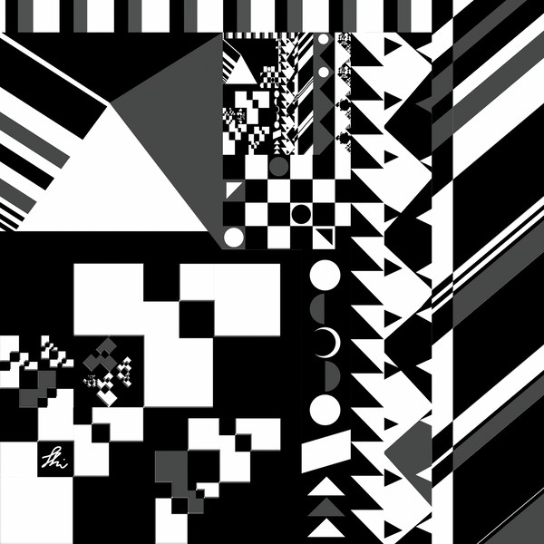 calculation #23/30 - Rainbow Cross Section -林谷隆志 NFTArt Shop-のNFT | Adam byGMO