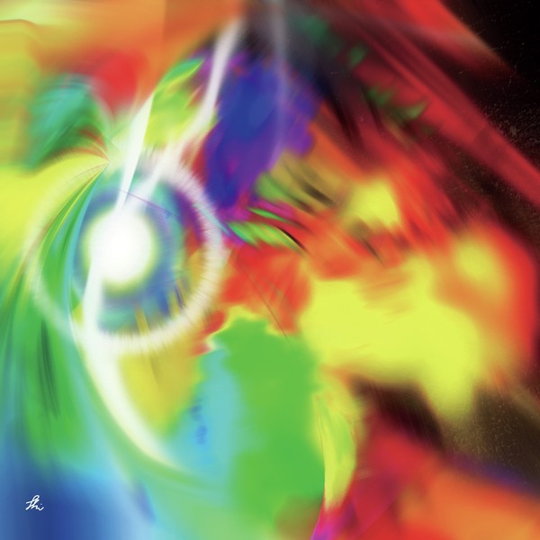 COLOR'S STORM IN THE DARK #18/30 - Rainbow Cross Section -林谷隆志 NFTArt Shop-のNFT | Adam byGMO