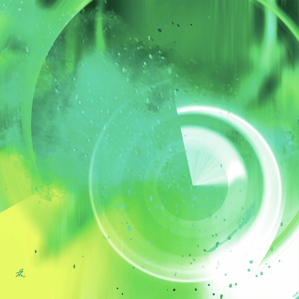 MIDORIなイメージ #1/15 - Rainbow Cross Section -林谷隆志 NFTArt Shop-のNFT | Adam byGMO