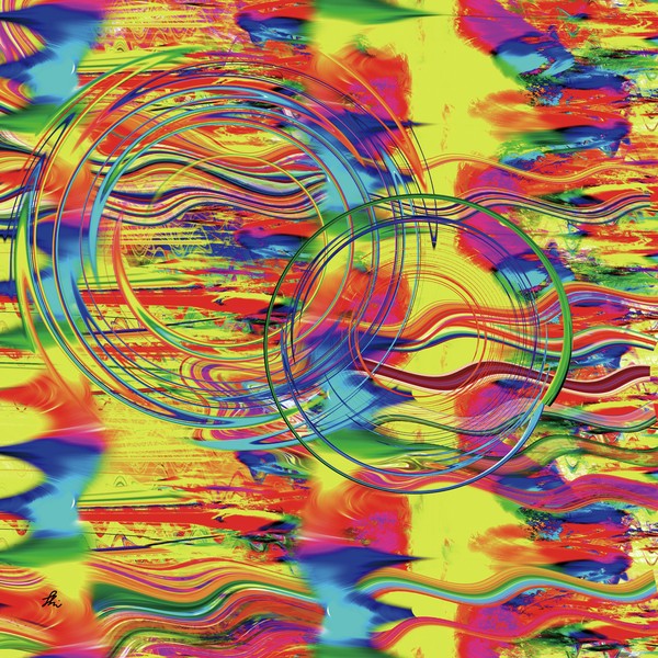 カラフルノイズ #1/10 - Rainbow Cross Section -林谷隆志 NFTArt Shop-のNFT | Adam byGMO