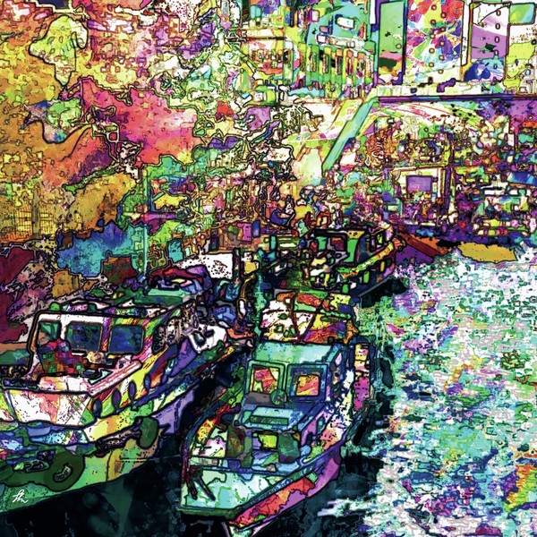 landscape 1 #2/7 - Rainbow Cross Section -林谷隆志 NFTArt Shop-のNFT | Adam byGMO