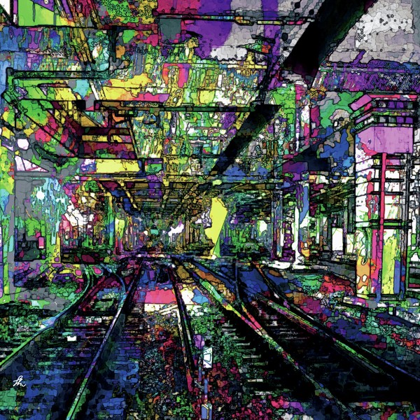 landscape 2 #1/7 - Rainbow Cross Section -林谷隆志 NFTArt Shop-のNFT | Adam byGMO