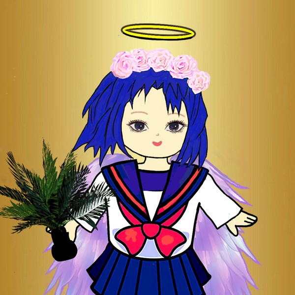 #CryptoNinja Angel #2 - Sirius #NFTart のNFT | Adam byGMO