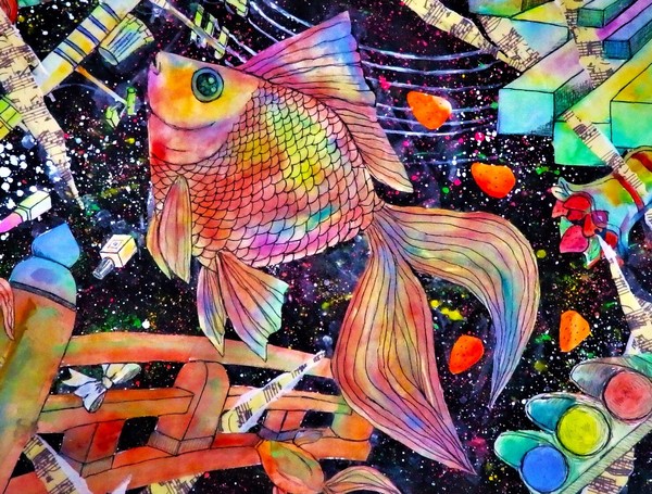 宇宙の金魚すくい - Atelier MadokaのNFT | Adam byGMO