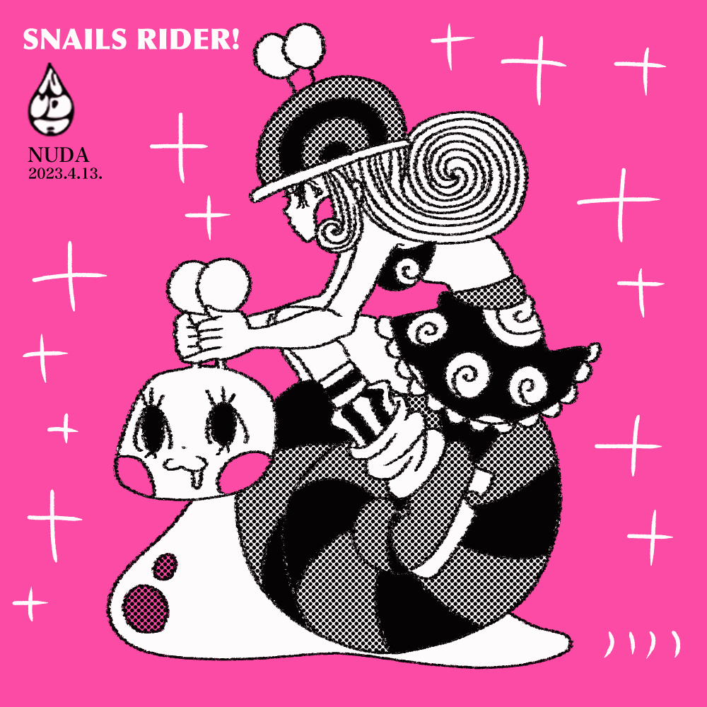 カタツムリライダー #3/30 - NUDAのNFT | Adam byGMO