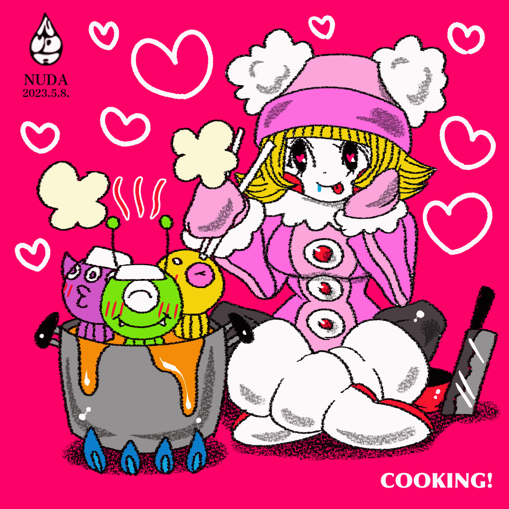 COOKING! #3/30 - NUDA Design HouseのNFT | Adam byGMO