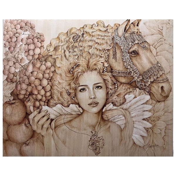 epona - woodburning.ATSUKAのNFT | Adam byGMO