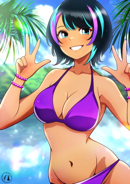 夏の褐色ギャル 】 - Bunny_Black_BBのNFT | Adam byGMO