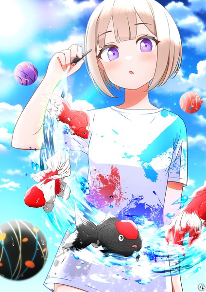 思い描くという事 】 Summer #3/5 - Bunny_Black_BBのNFT | Adam byGMO