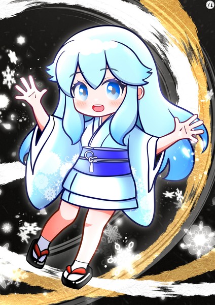 雪女ちゃん 】 #2/5 - Bunny_Black_BBのNFT | Adam byGMO