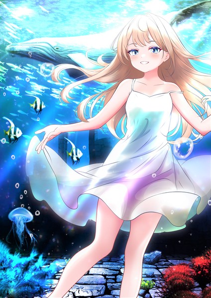 海中遊泳 】 #1/5 - Bunny_Black_BBのNFT | Adam byGMO