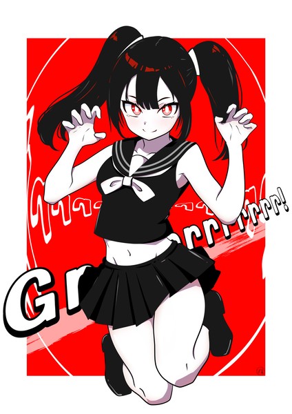 Grrrrrrrrrrr! 】 #2/5 - Bunny_Black_BBのNFT | Adam byGMO