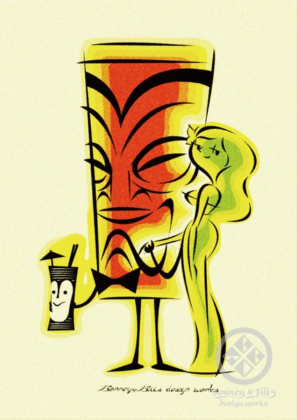 TIKI&LADY #1/20 - Bonney＆Bills design worksのNFT | Adam byGMO
