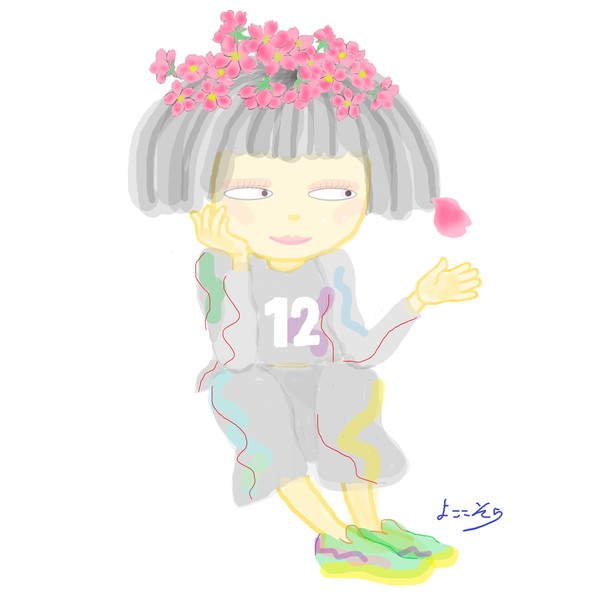 灰色瞳ちゃんNo.12 #2/5 - YOKOKO SORAのNFT | Adam byGMO