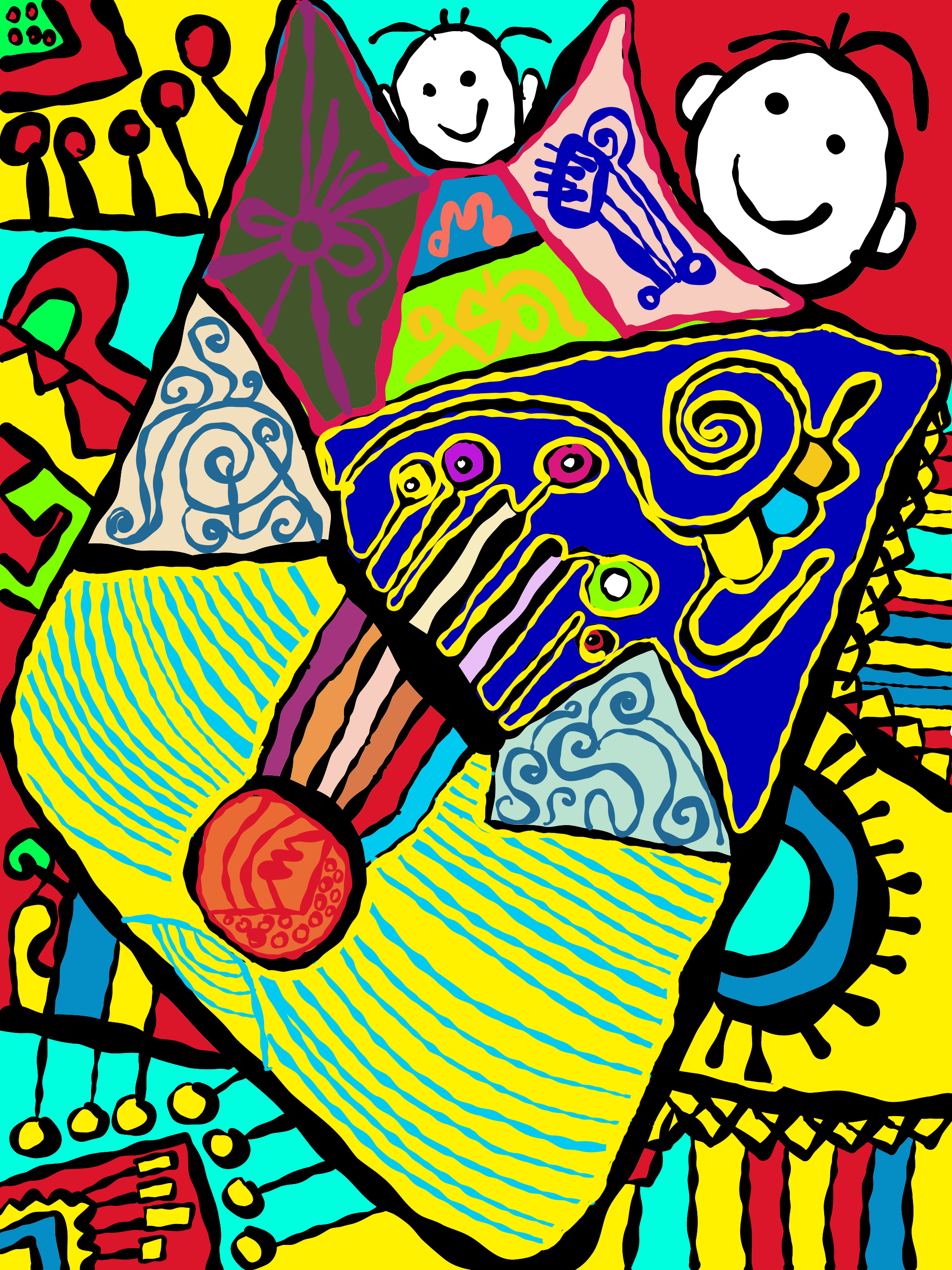 Our earth family_series4-4/10 - 支援型NFT TriARTs by SocialCompassのNFT | Adam byGMO