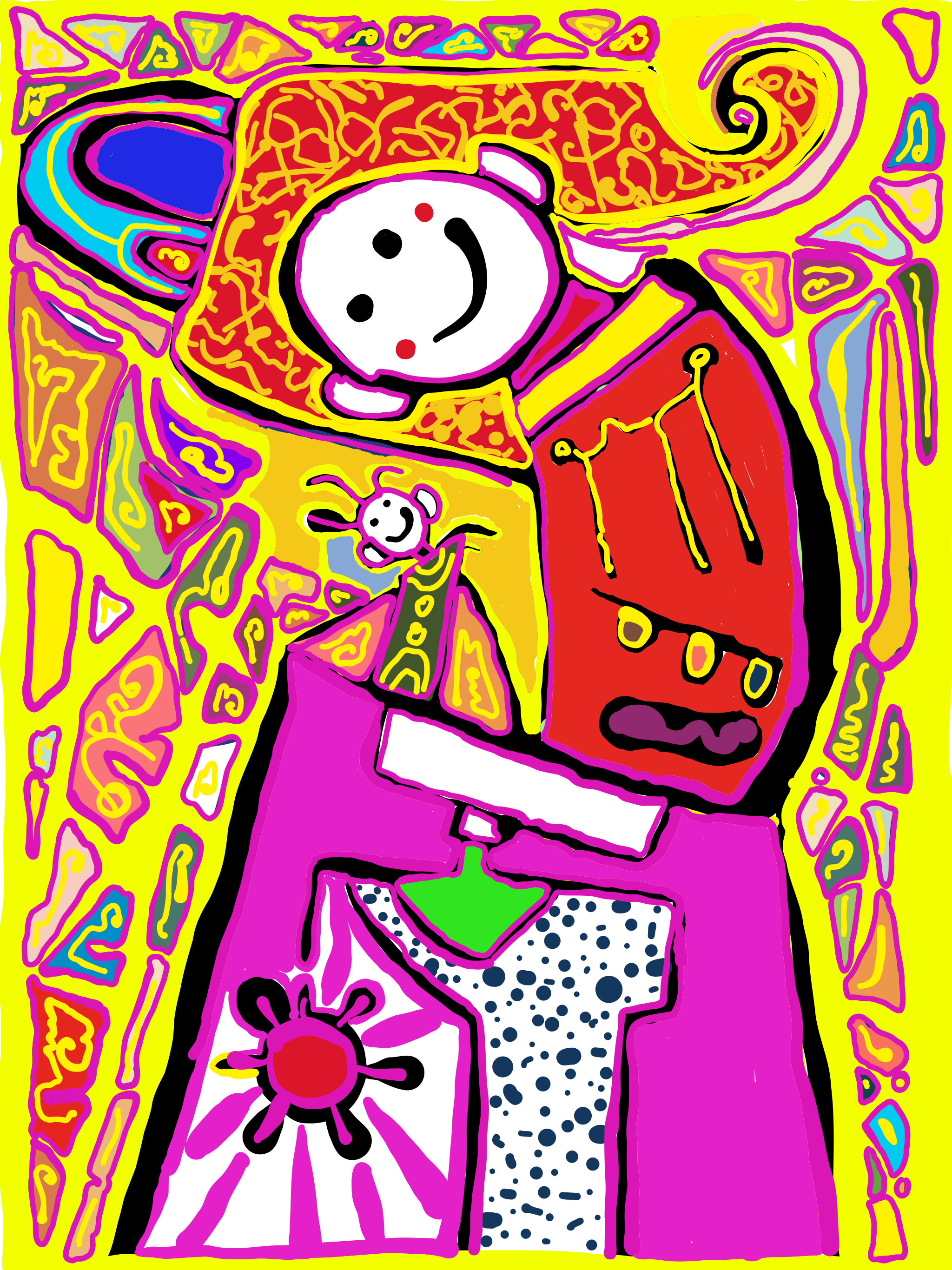 Our earth family_series5-8/10 - 支援型NFT TriARTs by SocialCompassのNFT | Adam byGMO