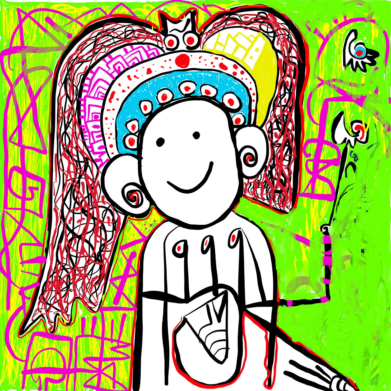 Our earth family_series7-8/10 - 支援型NFT TriARTs by SocialCompass NFTs | Adam byGMO