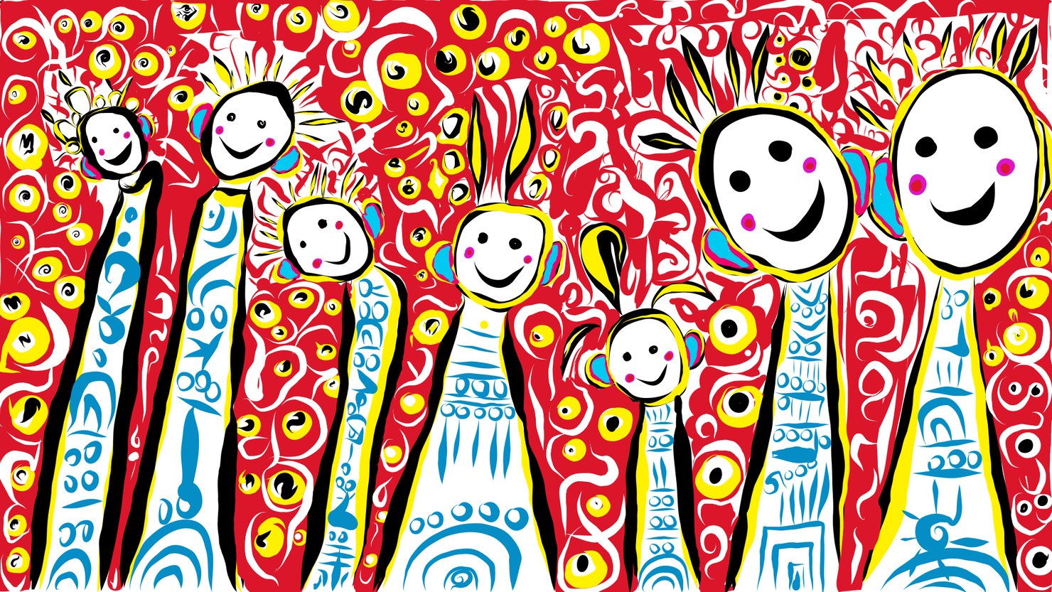 Our earth family_series7-7/10 - 支援型NFT TriARTs by SocialCompassのNFT | Adam byGMO