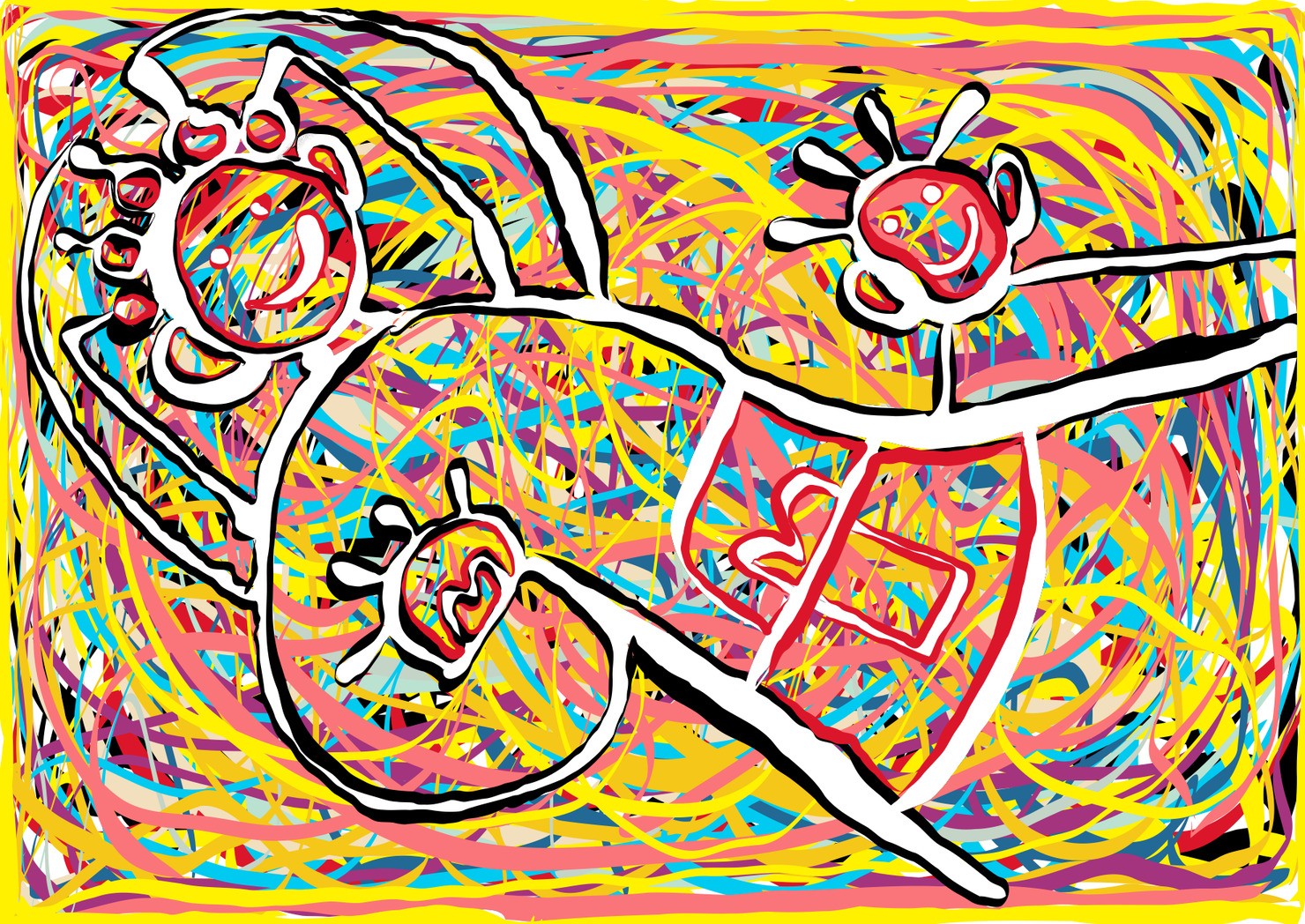 Our earth family_series8-2/5 - 支援型NFT TriARTs by SocialCompassのNFT | Adam byGMO