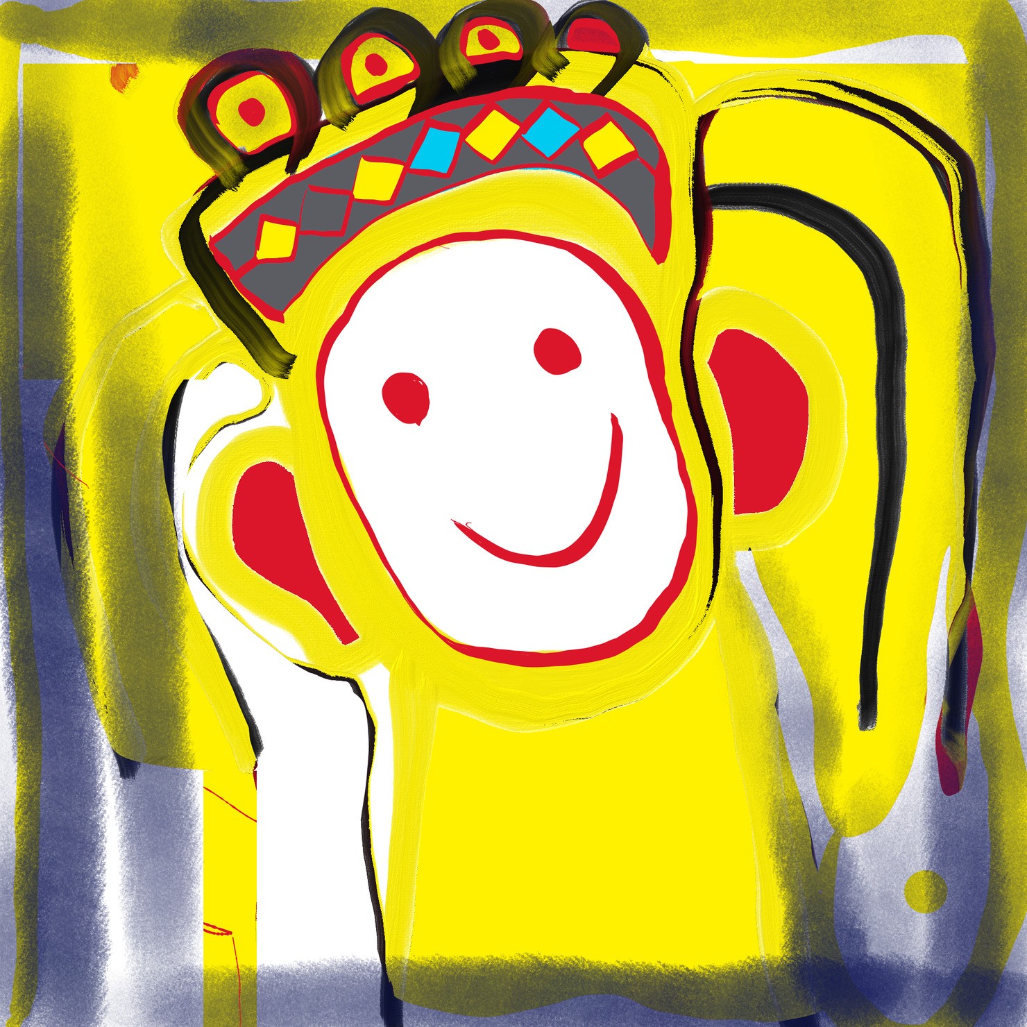 Our earth family_series8-1/5 - 支援型NFT TriARTs by SocialCompassのNFT | Adam byGMO